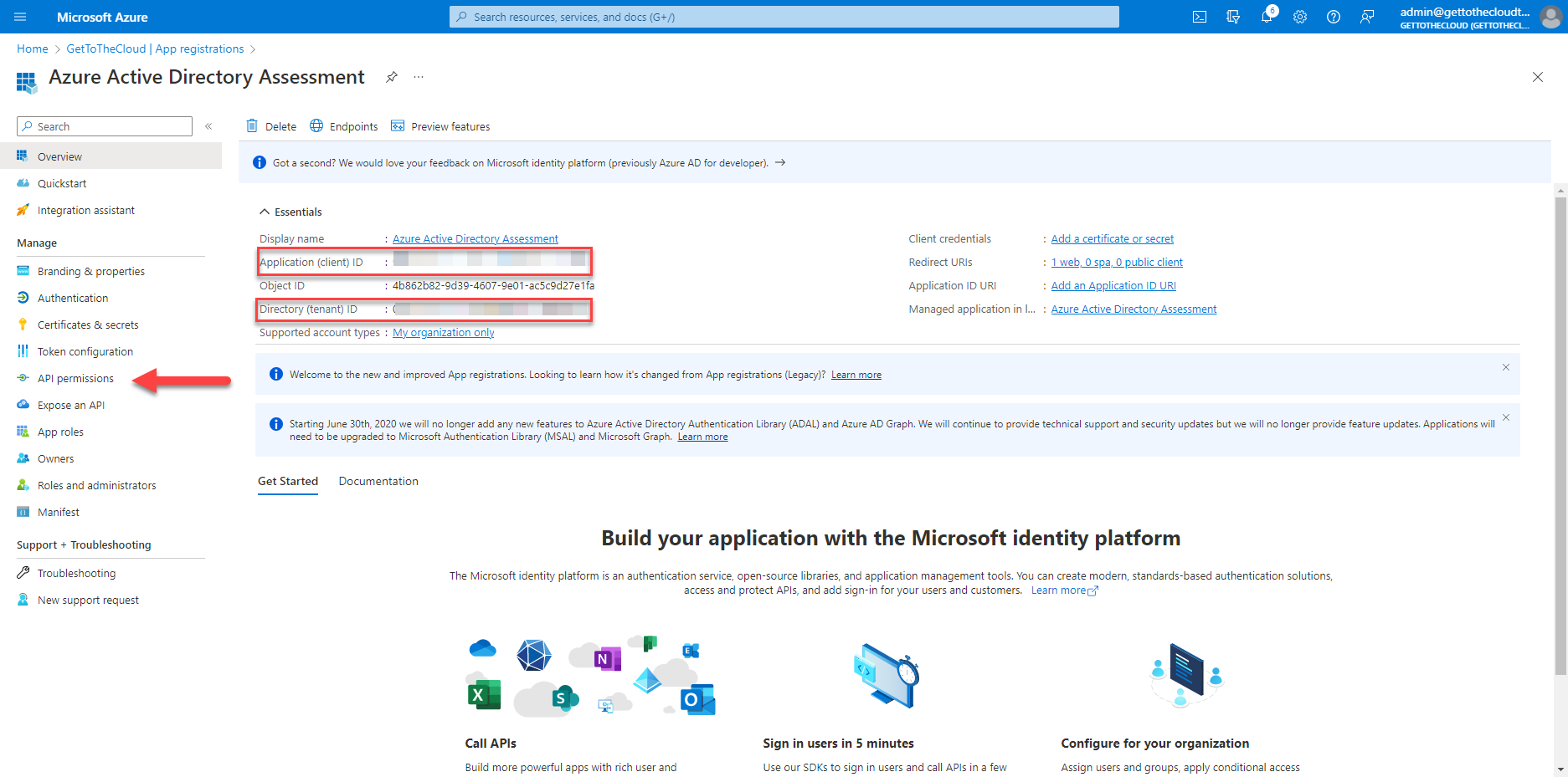 Azure Active Directory Assessment | Part II - GetToTheCloud