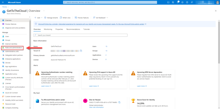 Azure Active Directory Assessment | Part II - GetToTheCloud