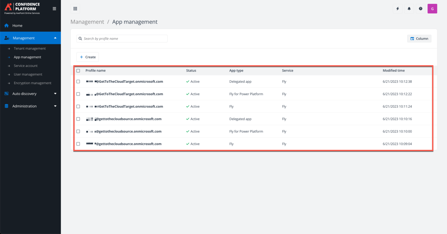 M365 Tenant to Tenant | AvePoint Fly - GetToTheCloud