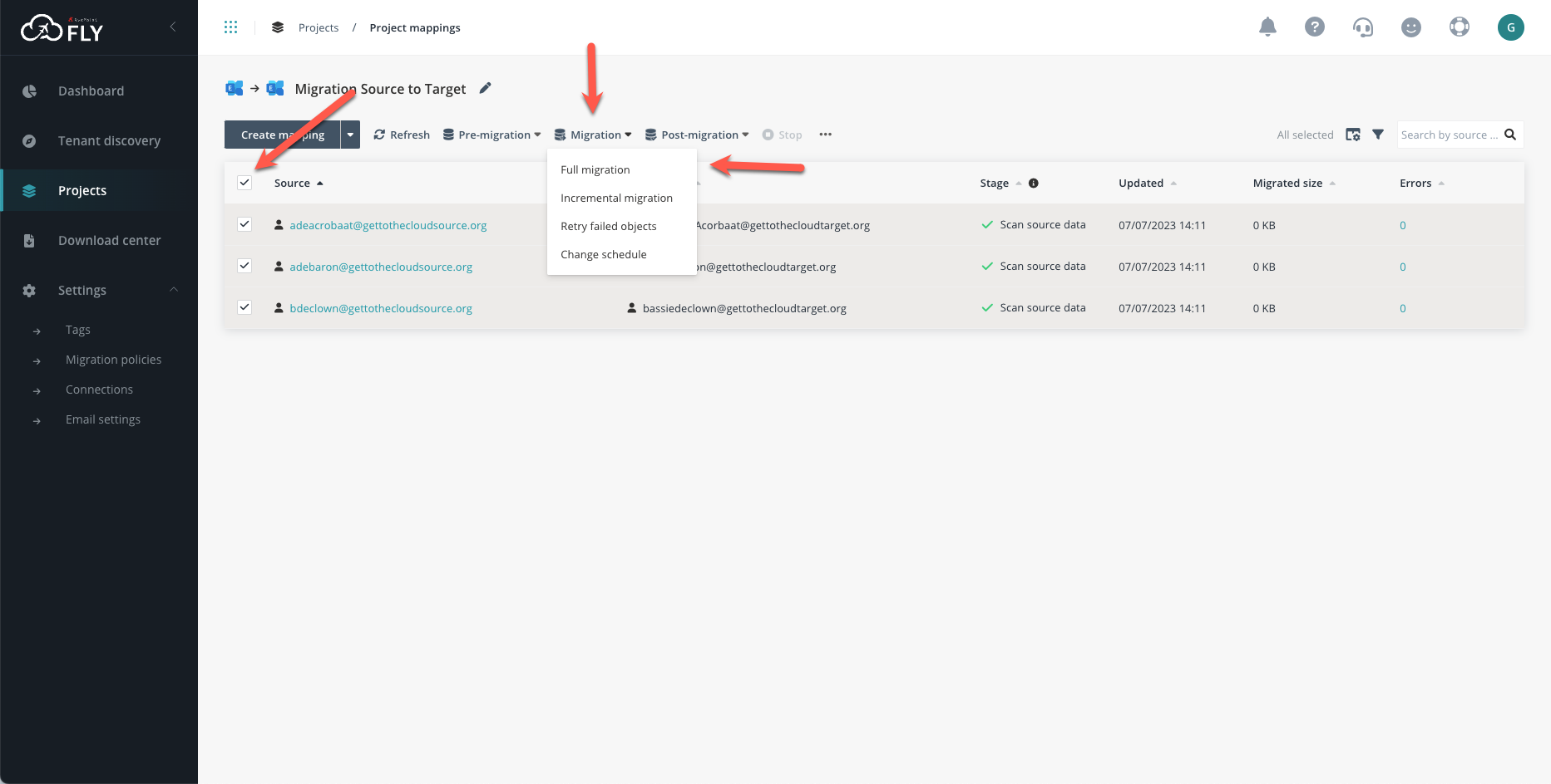 M365 Tenant to Tenant | AvePoint Fly - GetToTheCloud